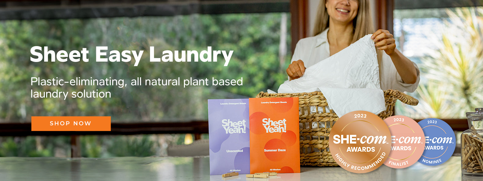 Sheet Yeah! | Zero Waste Eco Friendly Laundry Detergent Sheets